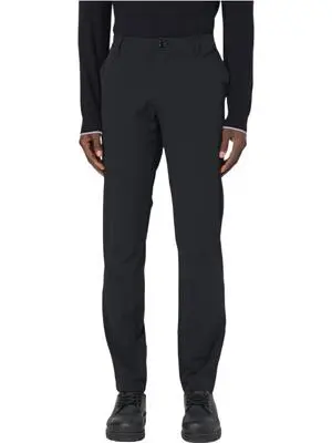 ARMANI EXCHANGE Armani Exchange Logo Plaque Straight-Leg Chinos