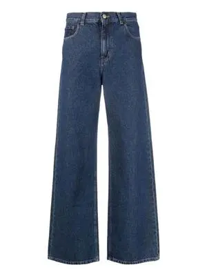 Carhartt Work In Progress Jane Wide Leg Jeans - Blue