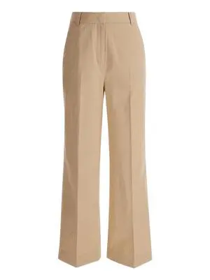 DUNST Semi-wide Chino Slacks - Nude