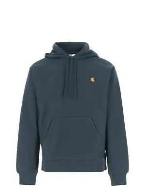 Carhartt Work In Progress Carhartt WIP American Script Hoodie Blue
