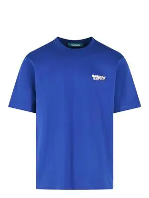 BARROW Bear Print T-shirt - Blue