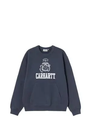 Carhartt Work In Progress Graphic Logo Sweatshirt - Blue