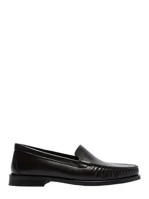 AeydĒ Arthur Stitched Loafers - Black