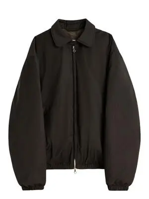 Our Legacy Churchill Pinstriped Puffer Jacket - Black