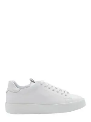 GIULIANO GALIANO Round Toe Lace Up Casual - White