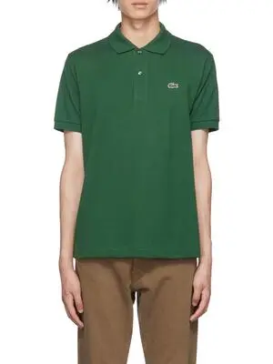 Lacoste Logo Short-sleeved Polo Shirt - Green