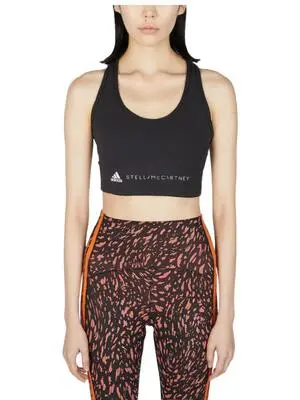 Adidas By Stella McCartney Truestrength Medium-support Bra - Black