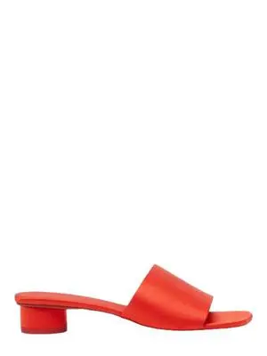 MAISON MARGIELA Embossed Block-heel Sandals - Red