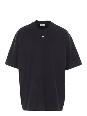 OFF-WHITE Off-White Logo Printed Crewneck T-Shirt