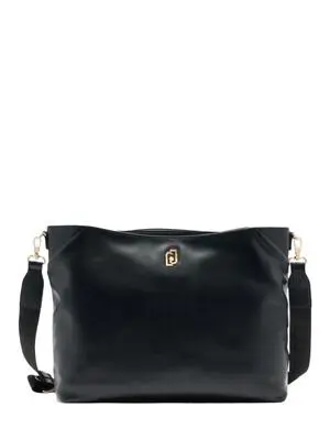 Liu Jo Charm Detailed Medium Tote Bag - Black