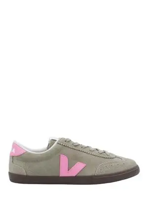 VEJA Veja Volley Low-Top Suede Sneakers Gray