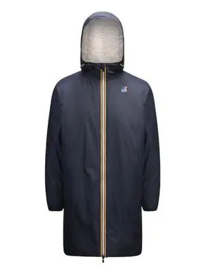 K-WAY Le Vrai 3.0 Eiffel Orsetto Hooded Raincoat - Black