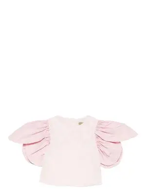 Stella McCartney Petal-sleeve Blouse - Pink