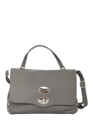 ZANELLATO Flap Shoulder Bag - Gray