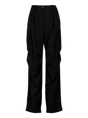 ANIYE BY Belt Loops Cargo Trousers - Black