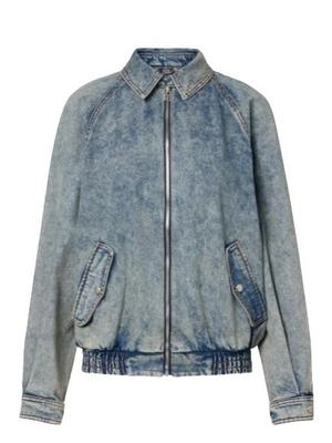 Magda Butrym Denim Blouson Jacket - Gray