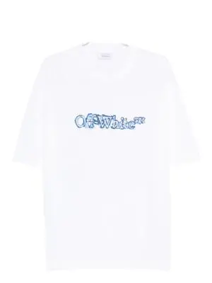 Off-White Cloudy Arrow Skate Crewneck T-shirt - White