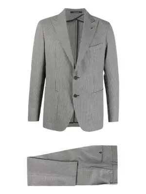 TAGLIATORE Houndstooth Single-breasted Suit