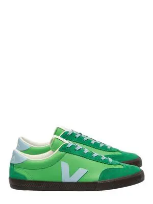 VEJA Veja Volley Low-Top Sneakers With Suede Trims Green