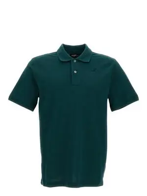 K-WAY Amedee Stretch Pique Polo Shirt - Green
