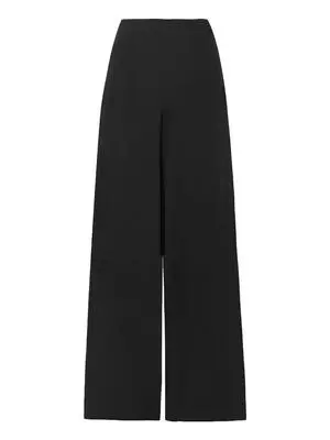 THEORY Theory Crepe Wide-Leg Elastic Waistband Pants