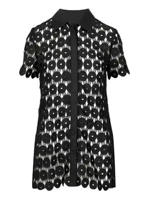 Erika Cavallini Short Sleeve Shirt - Black