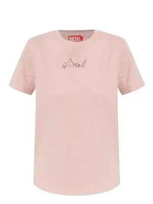 DIESEL® Short-sleeved T-shirt - Pink