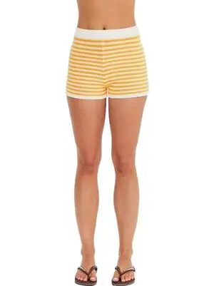 The Upside Daisy D Shorts - Stripe