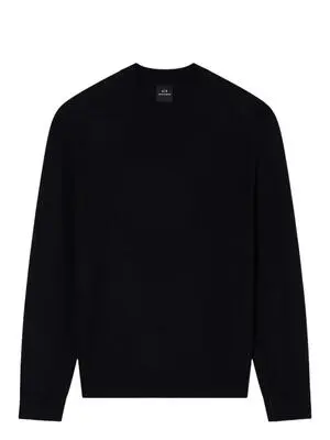 Armani Exchange Crewneck Jumper - Black