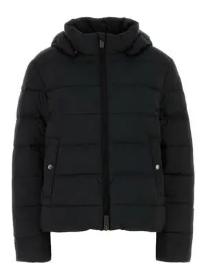Pyrenex Spoutnic Quilted Down Jacket With Hood - Black