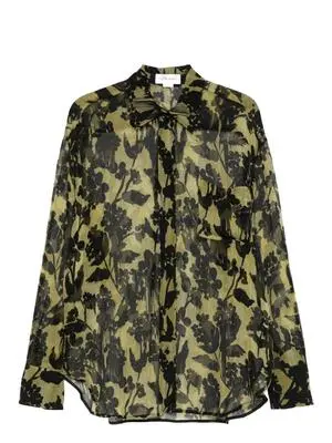 VICTORIA BECKHAM Victoria Beckham Silk Georgette Shirt