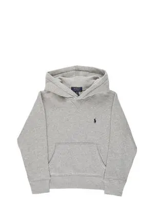 Ralph Lauren Logo Hooded Sweatshirt - Gray