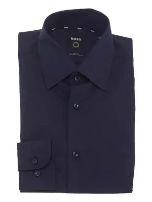 Hugo Boss Long-sleeved Buttoned Shirt - Black