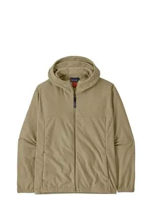 Patagonia Textured Zip-up Hooded Fleece - No