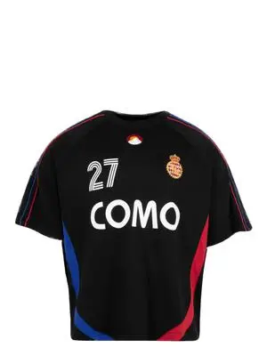 Rhude 27 Jersey Shirt - Black/navy/red