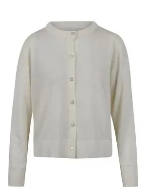 LOULOU STUDIO Knitted Cashmere Cardigan - Gray