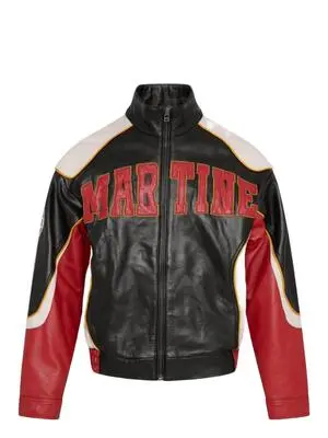Martine Rose Long Sleeve Zip Up Jacket - Black