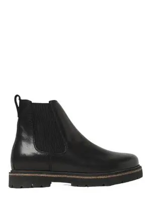 BIRKENSTOCK Highwood Leather Chelsea Boots - Black