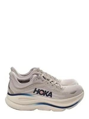 Hoka One One Hoka One One Bondi 9 Lace-Up Sneakers Nude
