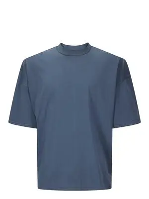 HAIKURE Virgil Oversized Mock-neck T-shirt - Blue