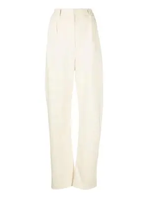 LEMAIRE Straight-leg Cotton-blend Trousers - No