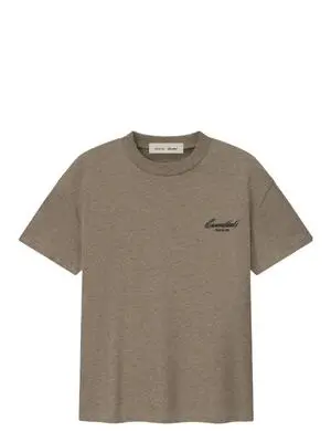 Fear Of God Logo Crewneck T-shirt - Gray