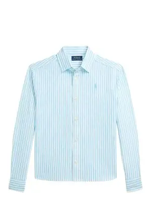 Polo Ralph Lauren Striped Button-down Shirt - Blue
