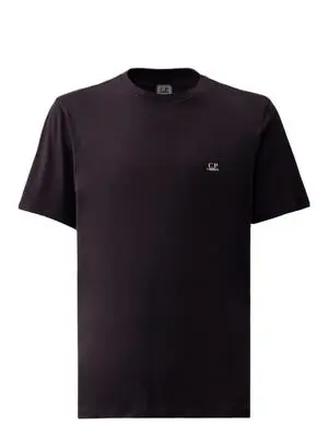 C.P. COMPANY Short Sleeved Goggle T-shirt - Blue