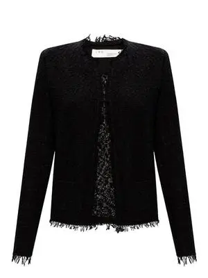 IRO PARIS Iro Round Neck Cardigan With Polished Edges