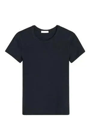 BY MALENE BIRGER Alicia Fitted T-shirt - Black