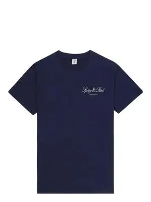 SPORTY  RICH Short-sleeved T-shirt - Black