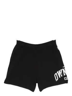 REPRESENT Owners Logo-print Shorts - Black