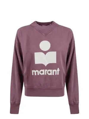 Isabel Marant Étoile Isabel Marant Etoile Logo Print Crewneck Sweatshirt Multicolor