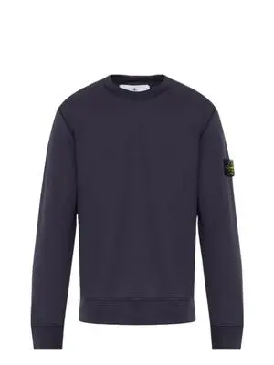 Stone Island Stone Island Logo Patch Sweatshirt Navy Blue